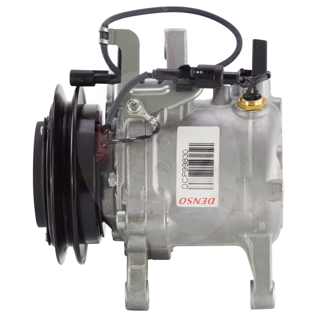 COMPRESSOR, KUBOTA M-SERIES TRACTOR, DENSO, SV07E, 12V, 1A, 111MM